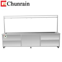 China ChunRain Ultrasonic Window Blind Shutter Curtain Cleaning Equipment With Cleaning Rinsing Function CR-2072T for sale