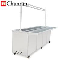 China 2 Meter Cleaning Tank Ultrasonic Cleaner For Dirty Window Blind Curtain 160L Dual Tank Window Blinds Ultrasonic Cleaner for sale