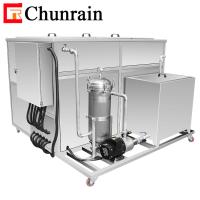 China Industrial Ultrasonic Cleaner With Filter System For Wheel Rim , Heat Exchanger Bearings Cleaning Bath 1500L for sale