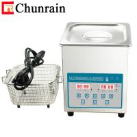China CR-010S 2L 60W Professional Desktop Digital Ultrasonic Cleaner with Heater and Degas and Semiwave for Dental Lab for sale