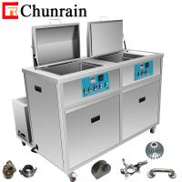 China Electric Ultrasonic Cleaner Industrial Double Tank Filter System Digital Engine Cylinder Rinsing Ultrasonic Cleaning Technology CR-2024GH for sale