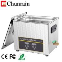 China Pipettes Lab Ultrasonic Cleaner , 240W 80KHZ 10l Ultrasonic Cleaner for sale