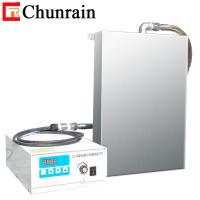 China Submersible Ultrasonic Transducer Plate Stainless Steel Customized Various Size 300W 28KHZ 40KHZ CR-1006i for sale