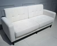 China White Tufted Velvet Living Room Sofa for sale
