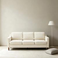 China MID-Century Style Linen Sofa for Living Room for sale
