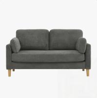 China Minimalist Grey Upholstered Sofa for Small Living Spaces for sale