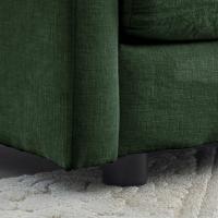 China Modern Single-Seat Beige Upholstered Sofa for Living Room for sale