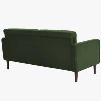 China Modern Dark Green Corduroy Sofa for sale