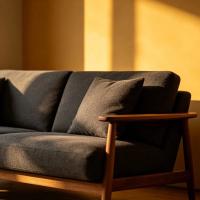 China Italian-Style Minimalist Fabric Sofa for Home, Deep Seating, Soft Backrest, Breathable for sale