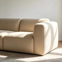 China Italian-Style Simple Deep Sofa with High-Resilience Foam, Cozy and Comfortable for Home and Relaxation for sale