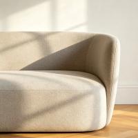China Minimalist Nappa Leather Sofa for Living Room, Light Luxury Style, Thickened Backrest, Soft Genuine Leather for sale