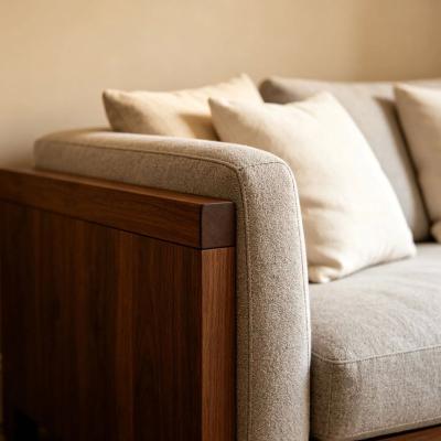China Detachable Small Sectional Sofa, Lightweight and Durable for Apartment Home Use, Space-Saving Sofa for sale