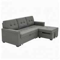 China Pace Saving Storage Tufted Sofa Bed for Tiny Urban Condo Living Space for sale