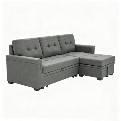 China Legant Button Tuft Tufted Sleeper Sofa Bed for Holiday Vacation Cottages for sale