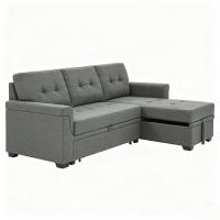 China Legant Button Tuft Tufted Sleeper Sofa Bed for Holiday Vacation Cottages for sale