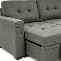 China Compact Size Multi Function Fabric Sleeper Sofa Bed for Student Dormitory Use for sale