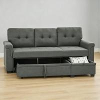 China Compact Size Multi Function Fabric Sleeper Sofa Bed for Student Dormitory Use for sale