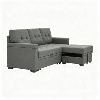 China Budget Friendly Multi Storage Fabric Sofa Bed for Short Term Rental Houses for sale