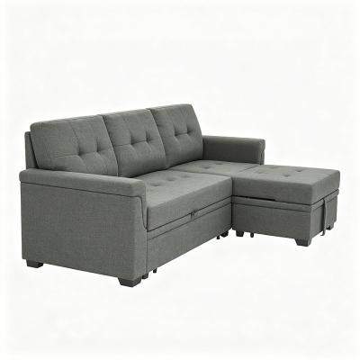 China Rental Friendly Easy Clean Fabric Fold out Sofa Bed for Holiday Vacation Homes for sale