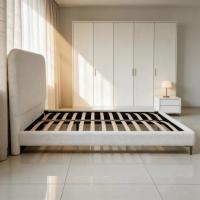 China Serene Plush Bed Fosters a Calm Environment for Peaceful Sleep and Meditation Daily for sale