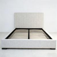 China Luxury Circle Velvet Bed Stylish Platform Bed for Bedroom for sale