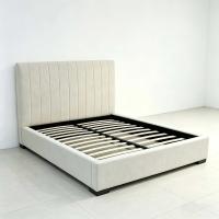 China Luxury Circle Velvet Bed Stylish Platform Bed for Bedroom for sale