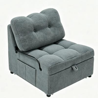 China Flexible Adjustable Sofa Bed Built-in Storage Space for Small Living Room Apartment for sale