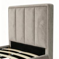 China Luxury Double Bed Frame Suitable for Master Bedroom Decor for sale