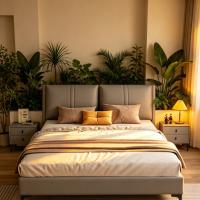 China Durable Metal Bed Frame with Silent Support for Good Sleep for sale