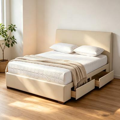 China Bed Frame with Spacious Underbed Storage Drawers for sale