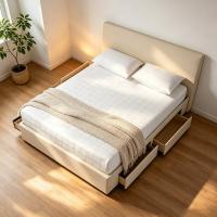 China Bed Frame with Spacious Underbed Storage Drawers for sale