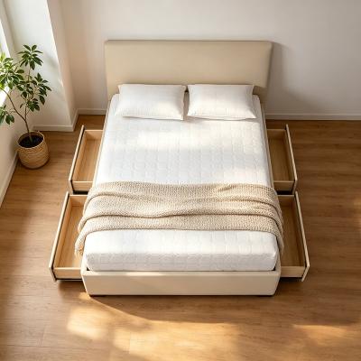China Large Capacity Bed with Multiple Practical Drawers for sale