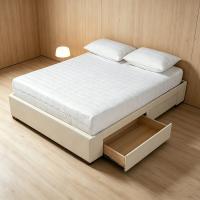 China Sturdy Bed Frame Has Roomy Built-in Storage Drawers for sale