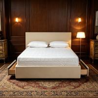 China Cozy Bedroom Bed Has Generous Underdrawer Storage for sale