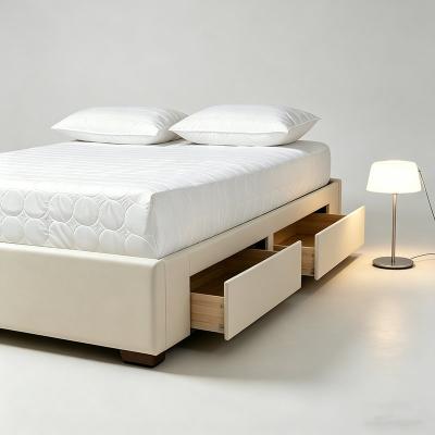 China Compact Bed with Fully Expanded Drawer Storage for sale