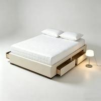 China New Style Bed Has Ample Built-in Drawer Compartments for sale