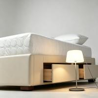 China New Style Bed Has Ample Built-in Drawer Compartments for sale