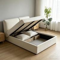 China Compact Sturdy Bed with High Bearing Hydraulic Support for sale