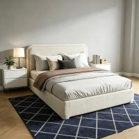 China High Quality Modern King Size Bed for Luxury Home Bedroom Use for sale