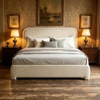 China Modern Home Bedroom King Size Bed with Wooden Storage Frame for sale