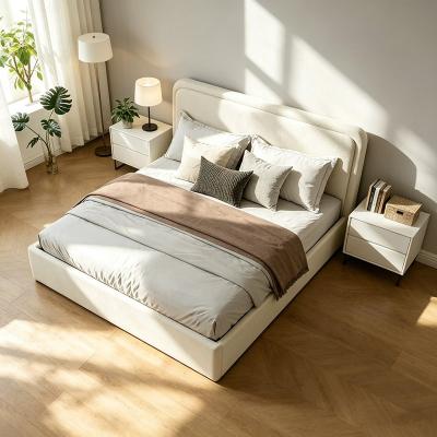 China Stylish Modern King Size Bed with Wooden Bedroom Furniture for sale