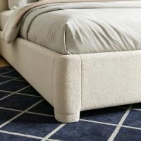 China Modern Home King Bed with Upholstered Headboard and Storage for sale