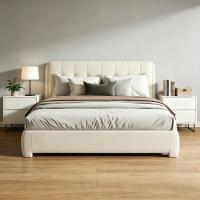 China Contemporary King Size Bed with Hydraulic Storage for Home Use for sale