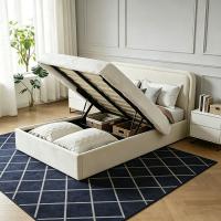 China Contemporary King Size Bed with Hydraulic Storage for Home Use for sale