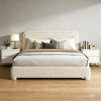 China Modern Luxury Upholstered King Bed with Large Storage for sale
