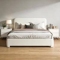 China Contemporary Upholstered Bed Frame with Hidden Storage for sale