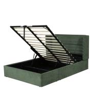 China Hydraulic Lift up Upholstered Platform Bed with Storage Function for sale