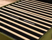 China Lift up Storage Platform Bed with Wingback Headboard for sale