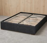 China Modern and Contemporary Fabric Upholstered 4-Drawer Platform Storage Bed Frame for sale