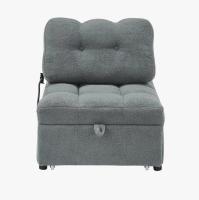 China Teddy Fleece Sofa Bed with Storage for sale